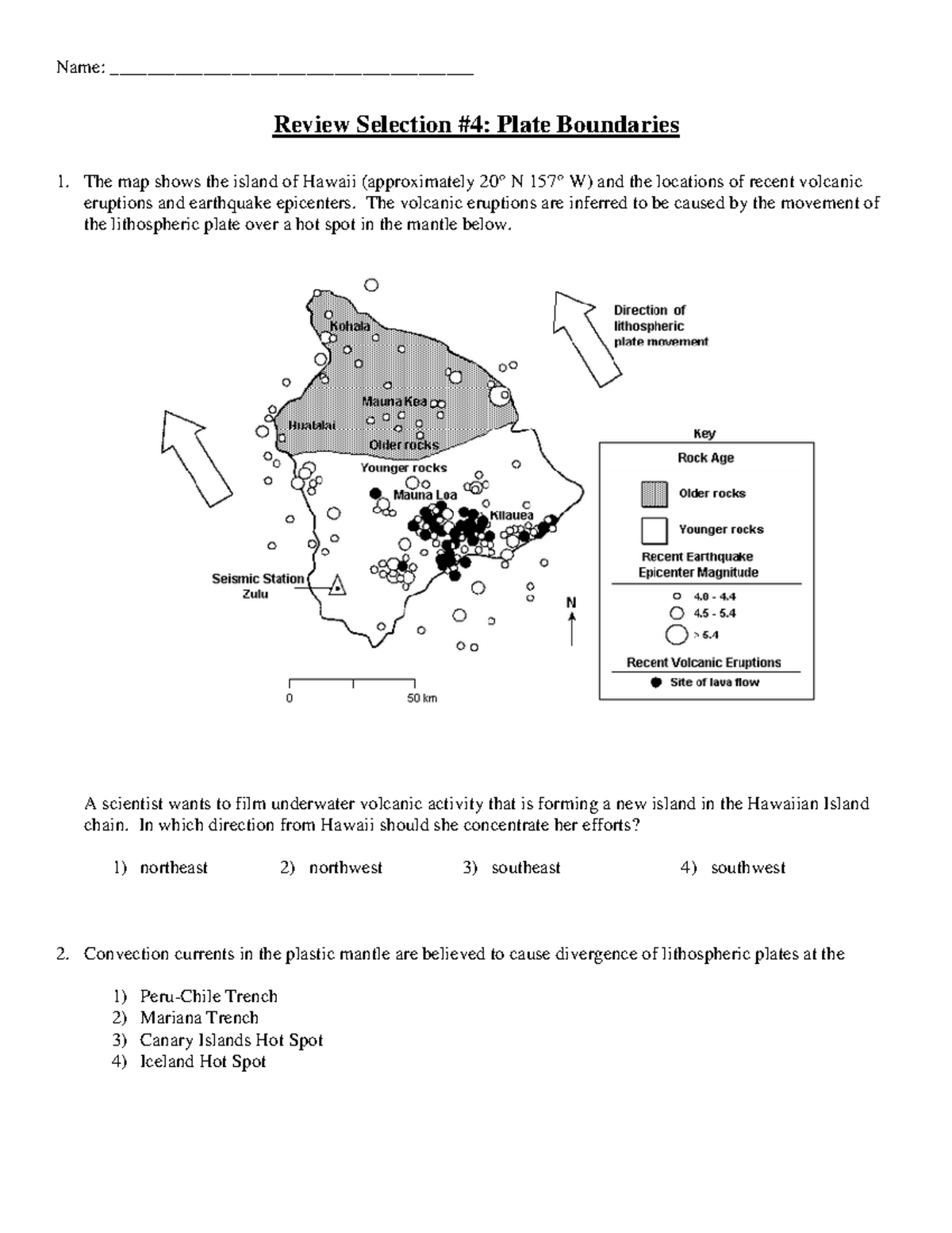 Review - Plate Boundaries: Hawaii's Volcanic Activity Insights - Studocu