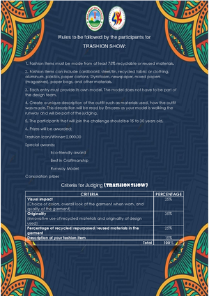 Theater Arts Module - Arts Quarter 4 – Module 1: Theater Arts: Themes ...