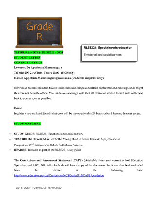 [Solved] Grade R weekly lesson plan for module RLBK 271 - Diploma in ...