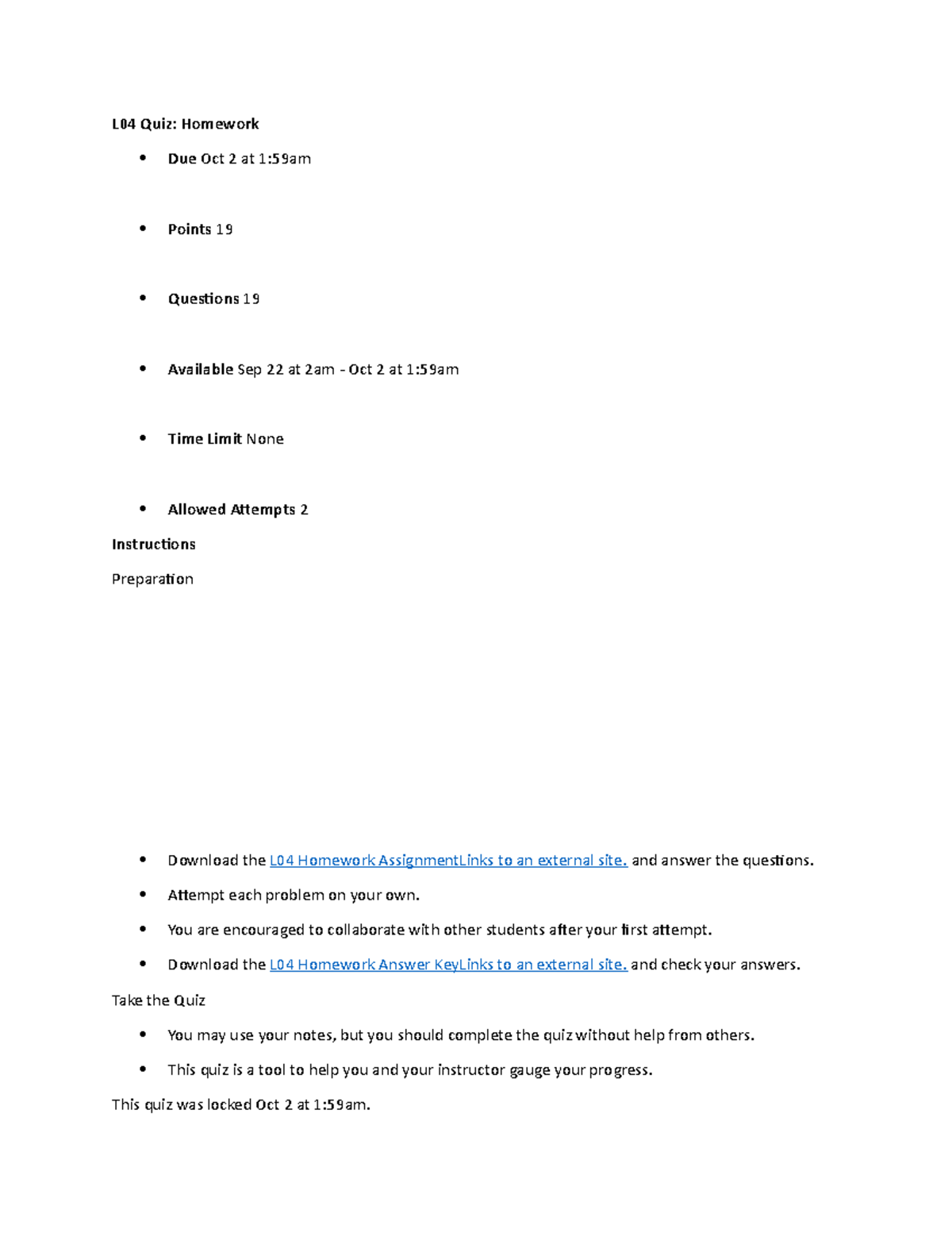 Math 221 L04 Quiz Homework - Key Details & Attempt History - Studocu
