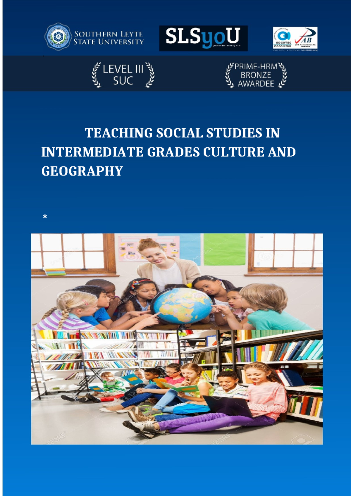 Module on Teaching Culture and Geography (Maj-GED 304) - Studocu