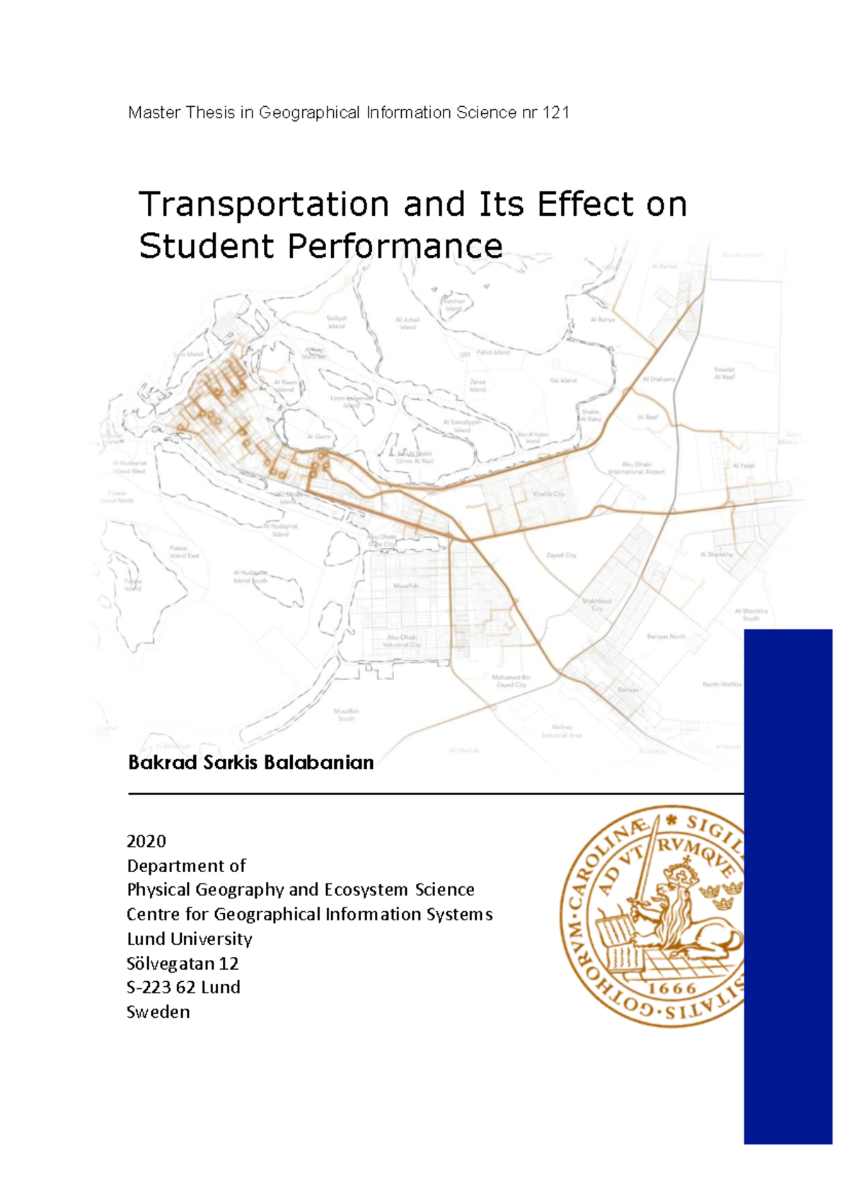 Transportation Impact on Student Performance - GISM01 Master Thesis ...