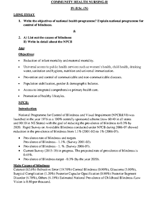 [Solved] List the activities of national goiter control Programme - Bsc ...