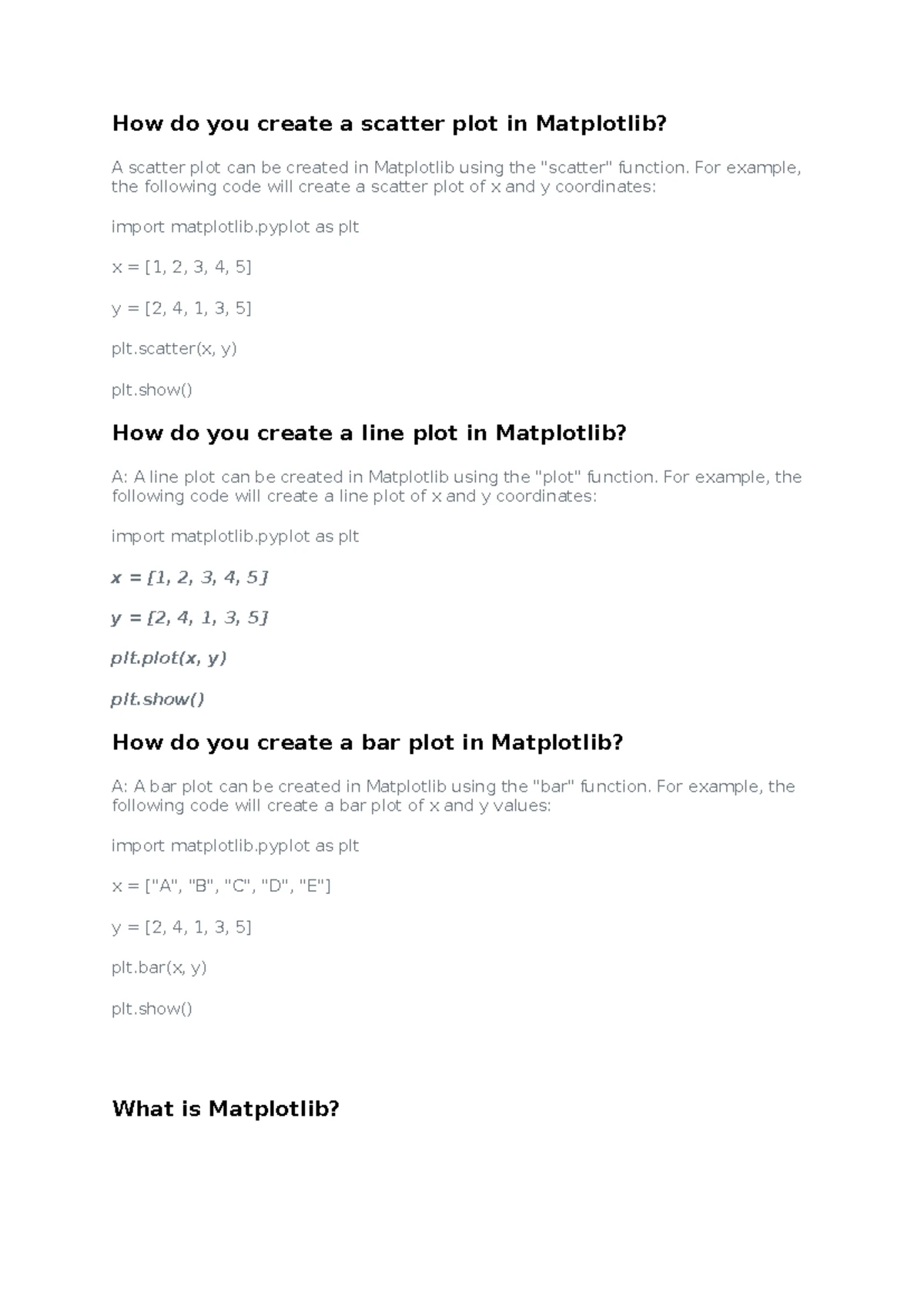 Lab sheet 3 - import all the lib import pandas as pd import matplotlib ...