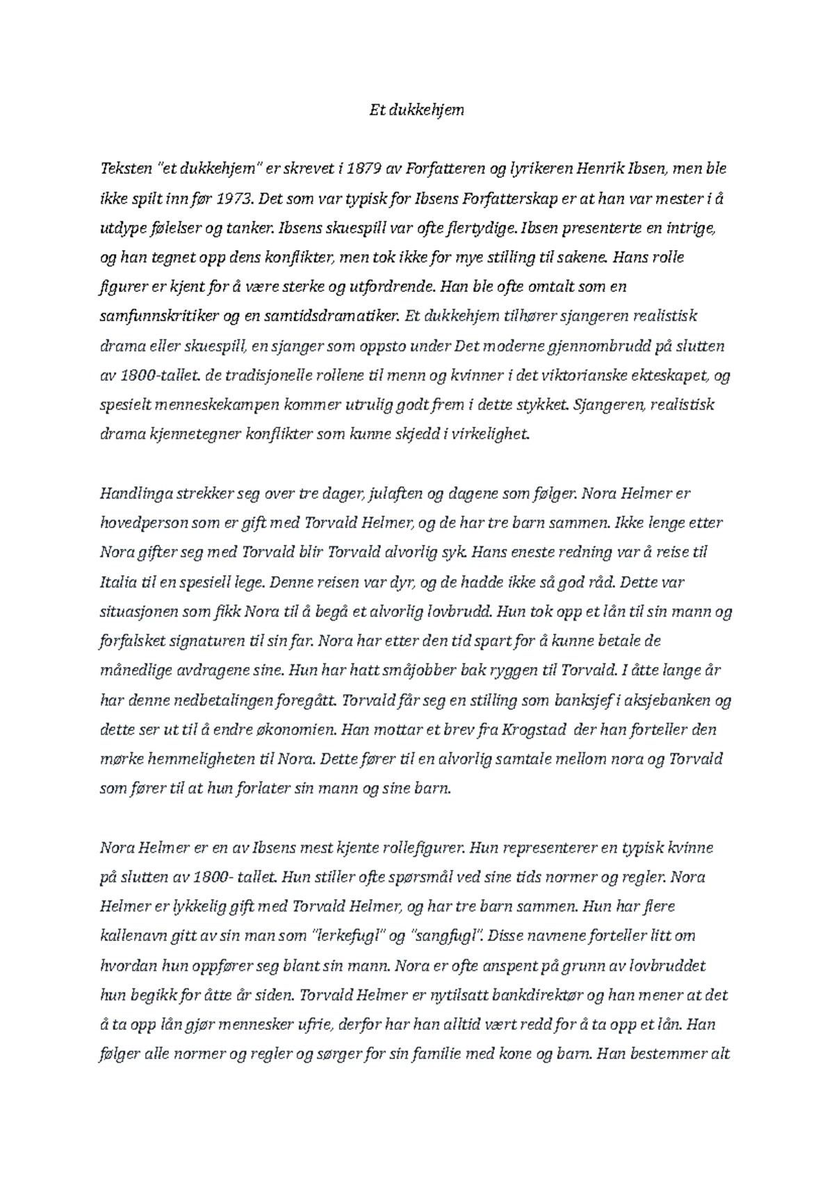 Sammenligne to tekster - Sammenligne to dikt: Du må ikke sove av Arnulf ...