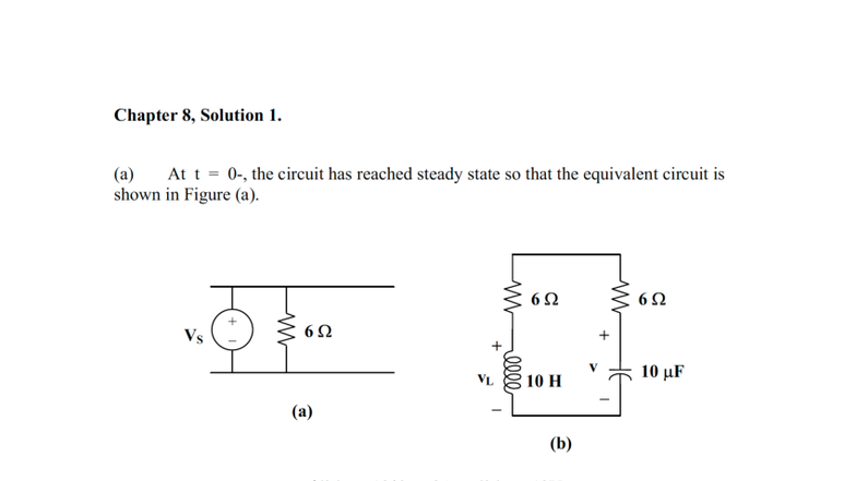 Chapter 8 Solutions: Circuit Analysis and Steady State Responses - Studocu