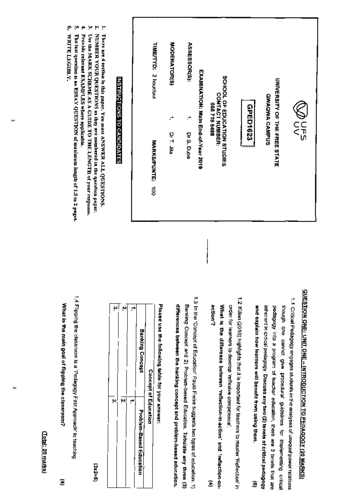 GPEV Lecture Notes on Inclusive Education: Case Study of Carthy - Studocu