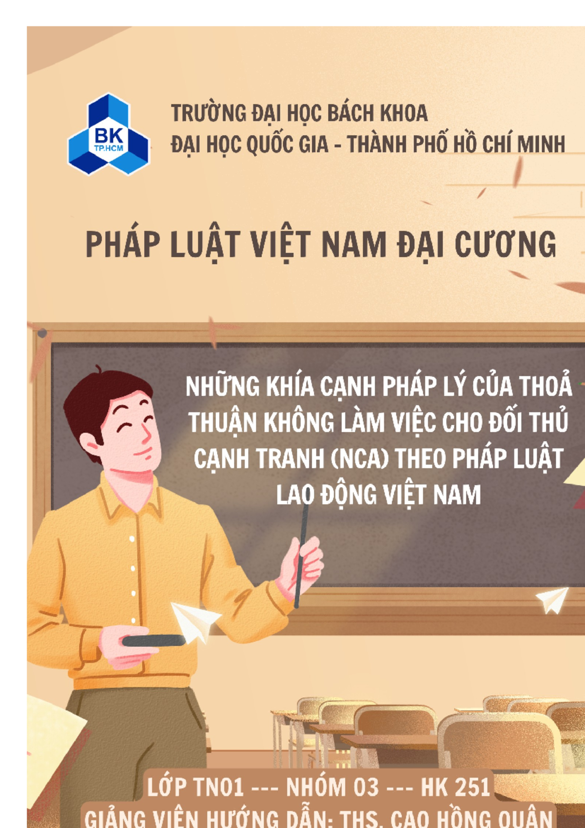 BÁO CÁO PHÂN CÔNG NHIỆM VỤ NHÓM 03 - ĐỀ TÀI NCA VÀ QUYỀN LAO ĐỘNG - Studocu