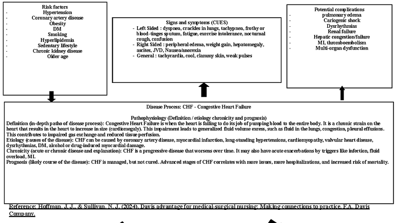 CHF Concept Map: Understanding Risk Factors, Symptoms, and Management ...