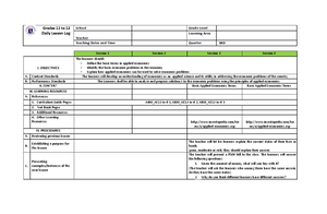 Applied Economics Module 3-4 Economic Problems - APPLIED ECONOMICS ...