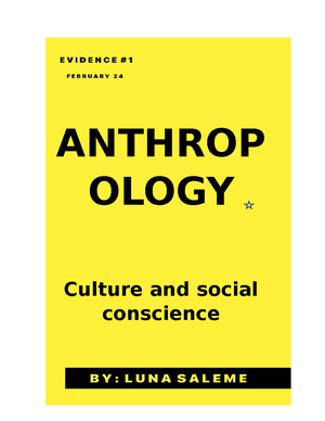 Anthropology 101: Key Concepts and Theories for Final Exam Review - Studocu
