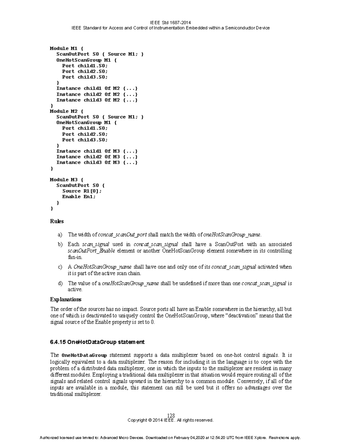 M1 & M2 OneHotScanGroup Access Control Standards - Studocu