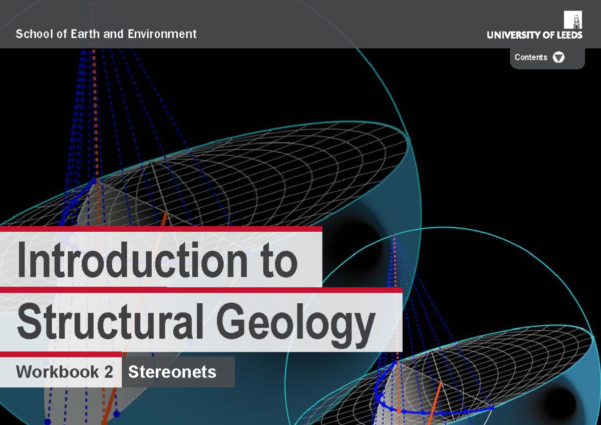 Structural Geology Workbook: Stereonets Guide (EE 101) - Studocu