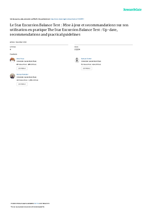 Aspetar Hamstring Protocol: Assessment & Exercises for Rehab - Studocu