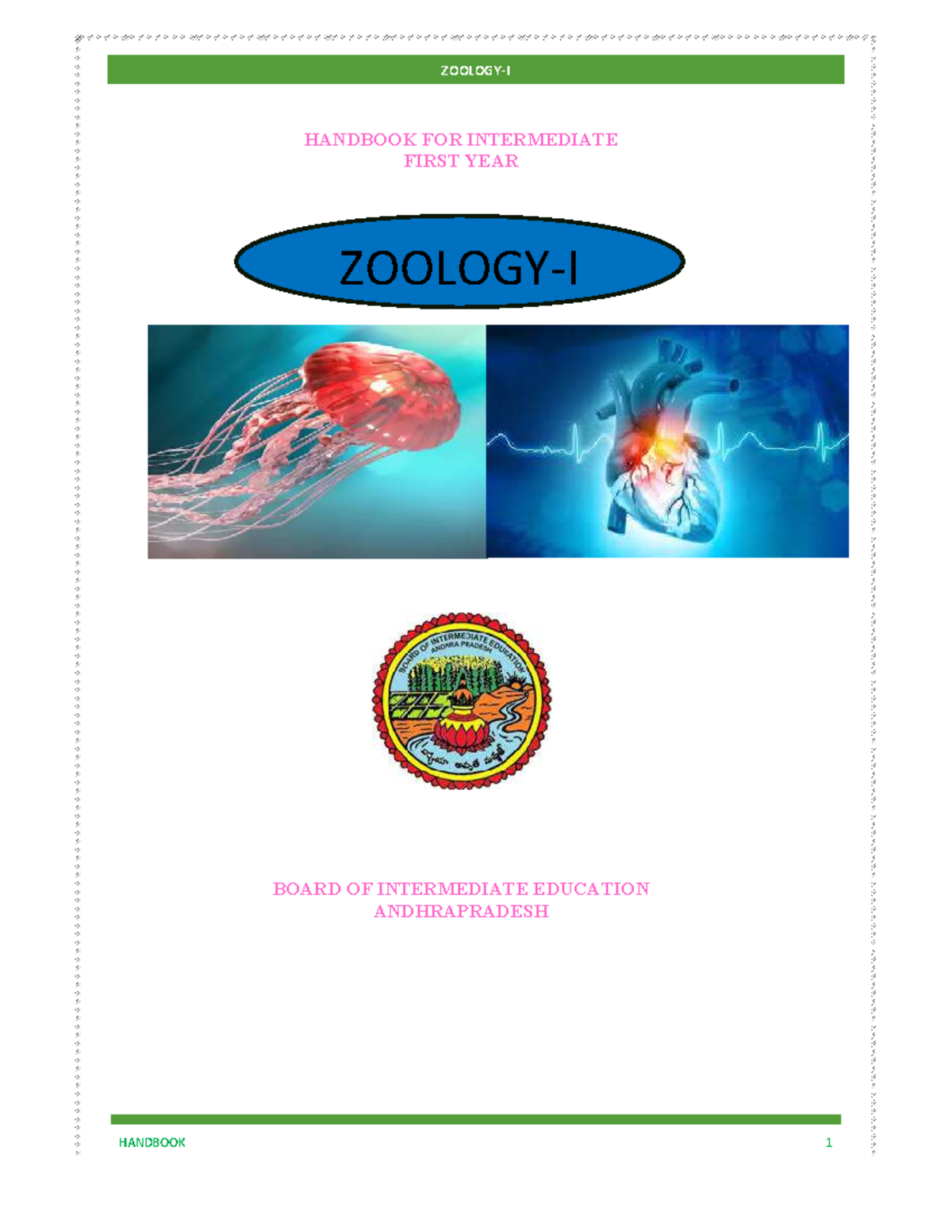 ZOOLOGY HANDBOOK: INTERMEDIATE FIRST YEAR FINAL EXAM NOTES - Studocu