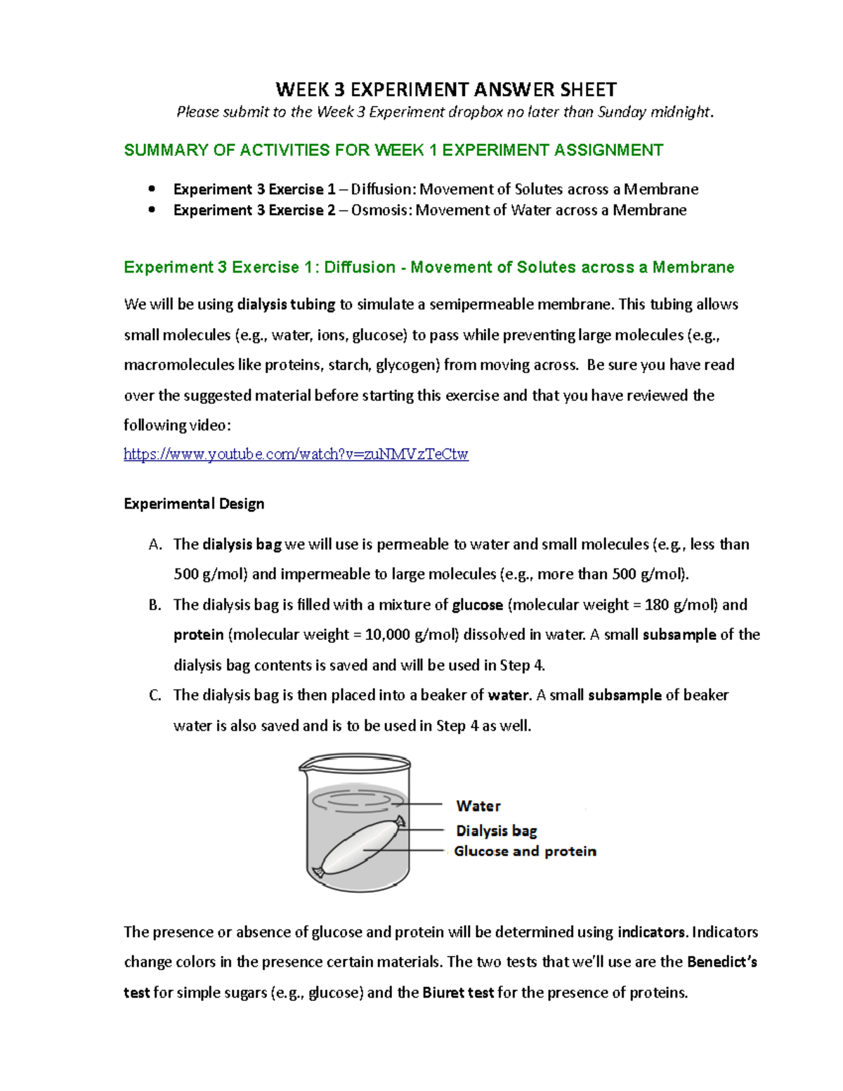Week 3 Experiment Answer Sheet NEW - WEEK 3 EXPERIMENT ANSWER SHEET ...