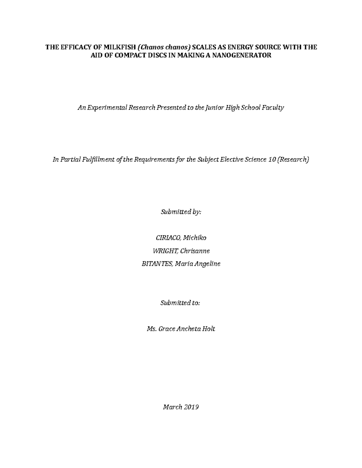 Milkfish-Scale-Generator - THE EFFICACY OF MILKFISH (Chanos chanos ...