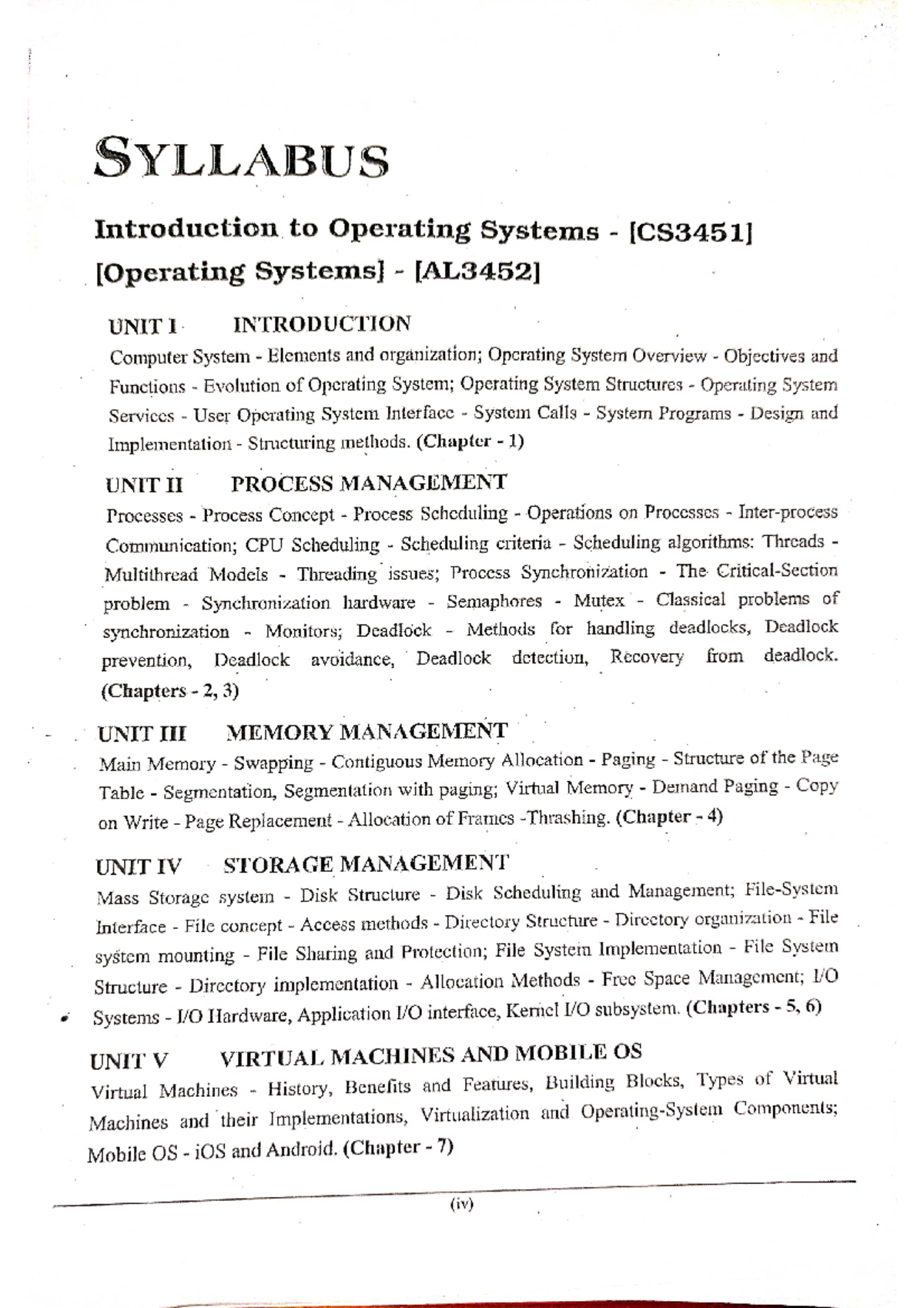 OS Full Book: Introduction to Operating Systems and Concepts Overview ...