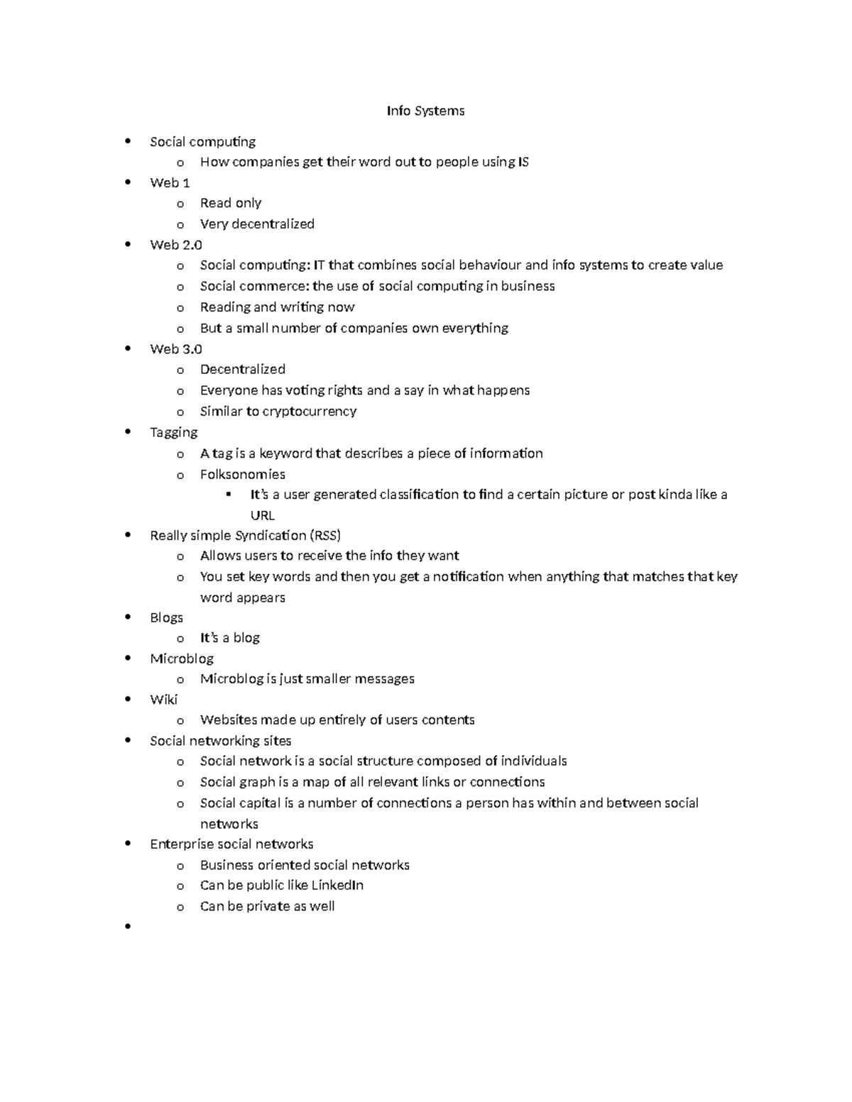Week 8 BUSI 1401 - This is the summary for the lecture 8 for the BUSI ...