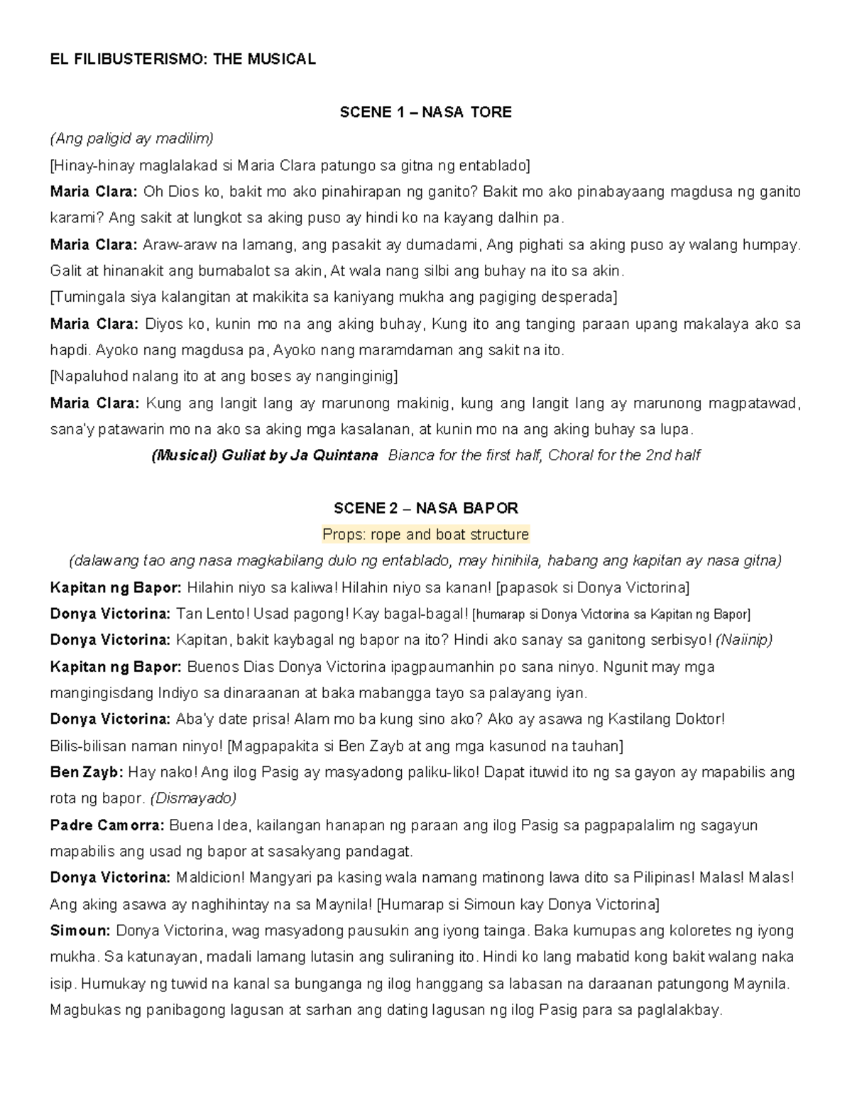 Edited-EL-FILI - lec notes - EL FILIBUSTERISMO: THE MUSICAL SCENE 1 ...