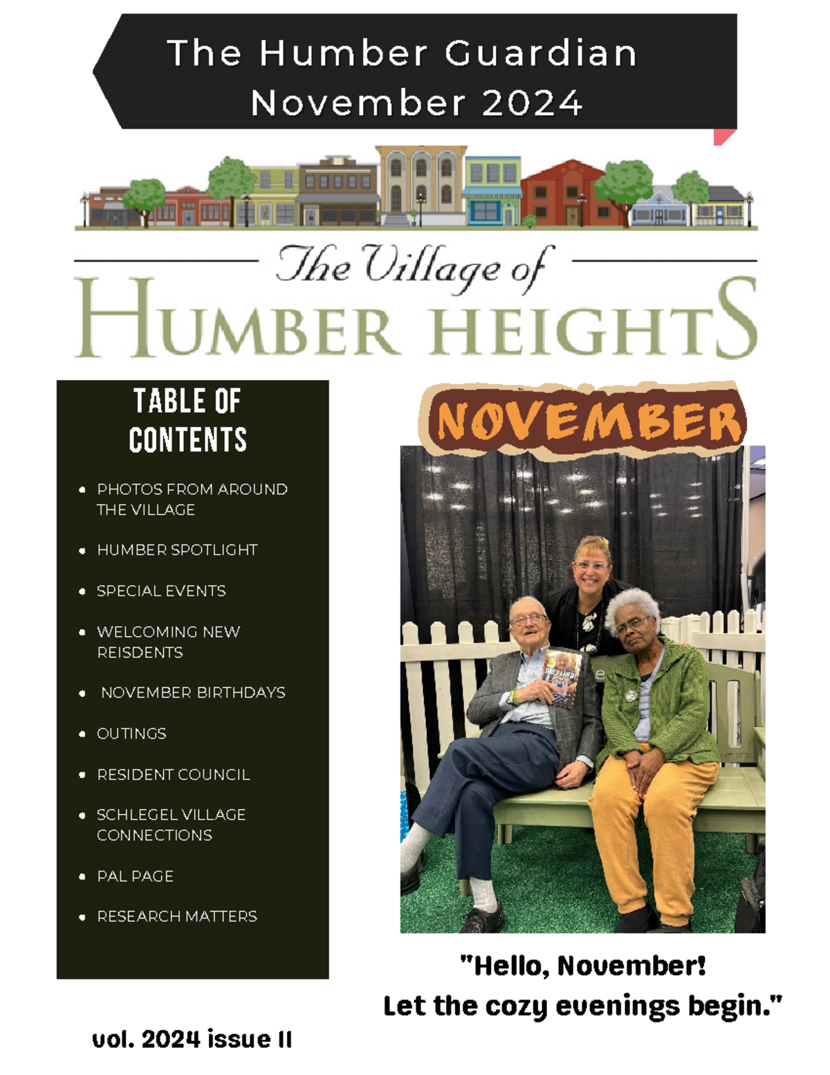 November 2024 Humber Guardian Newsletter - Community Highlights - Studocu