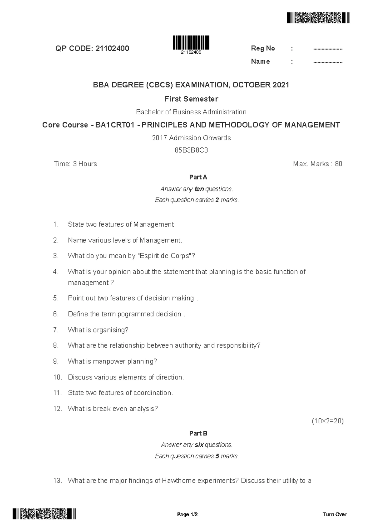 Business ethics - all detailed notes of BBA are given - BBA BBA 301 ...