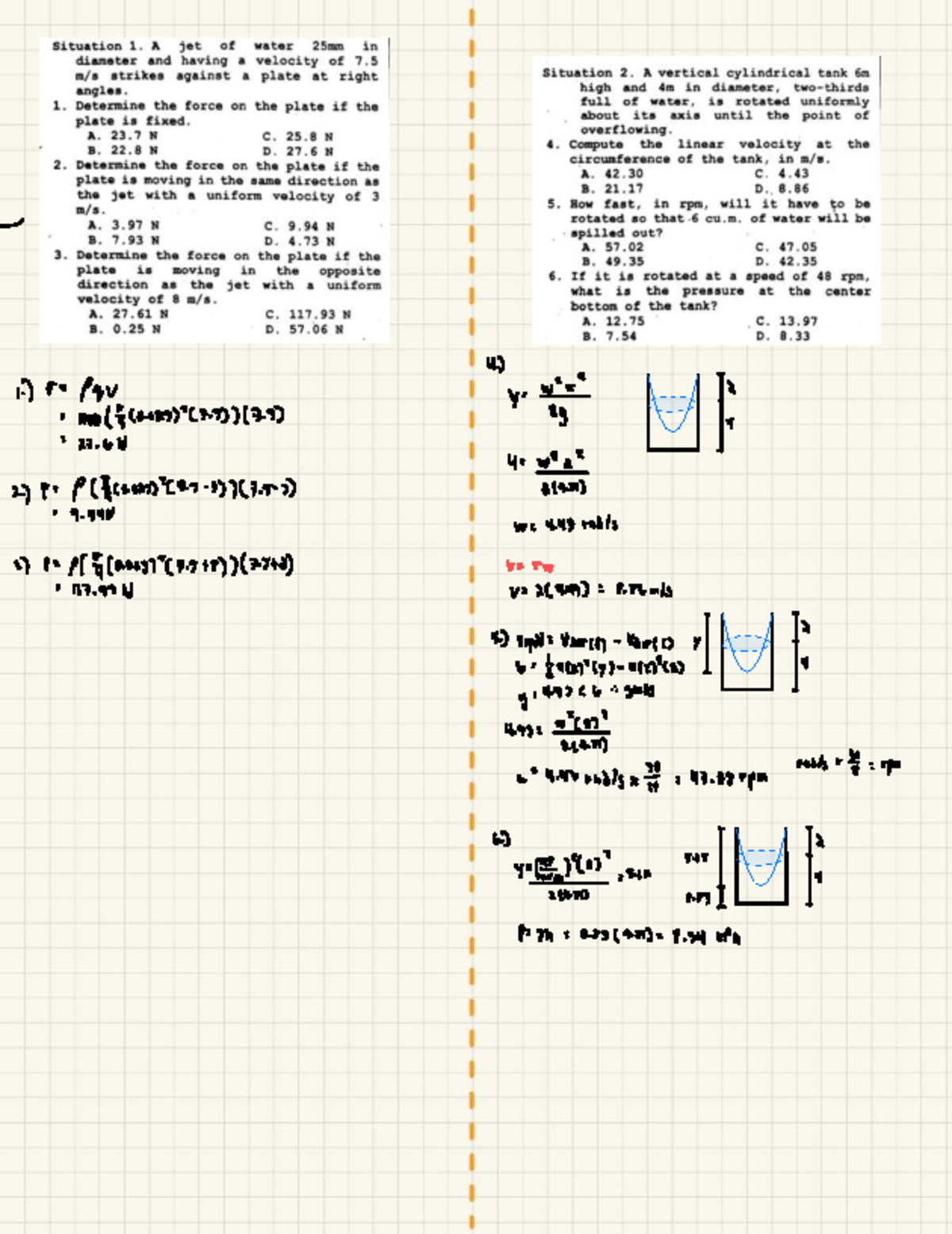 Physics 1000: Class Notes and Formulas (Note 8) - Studocu