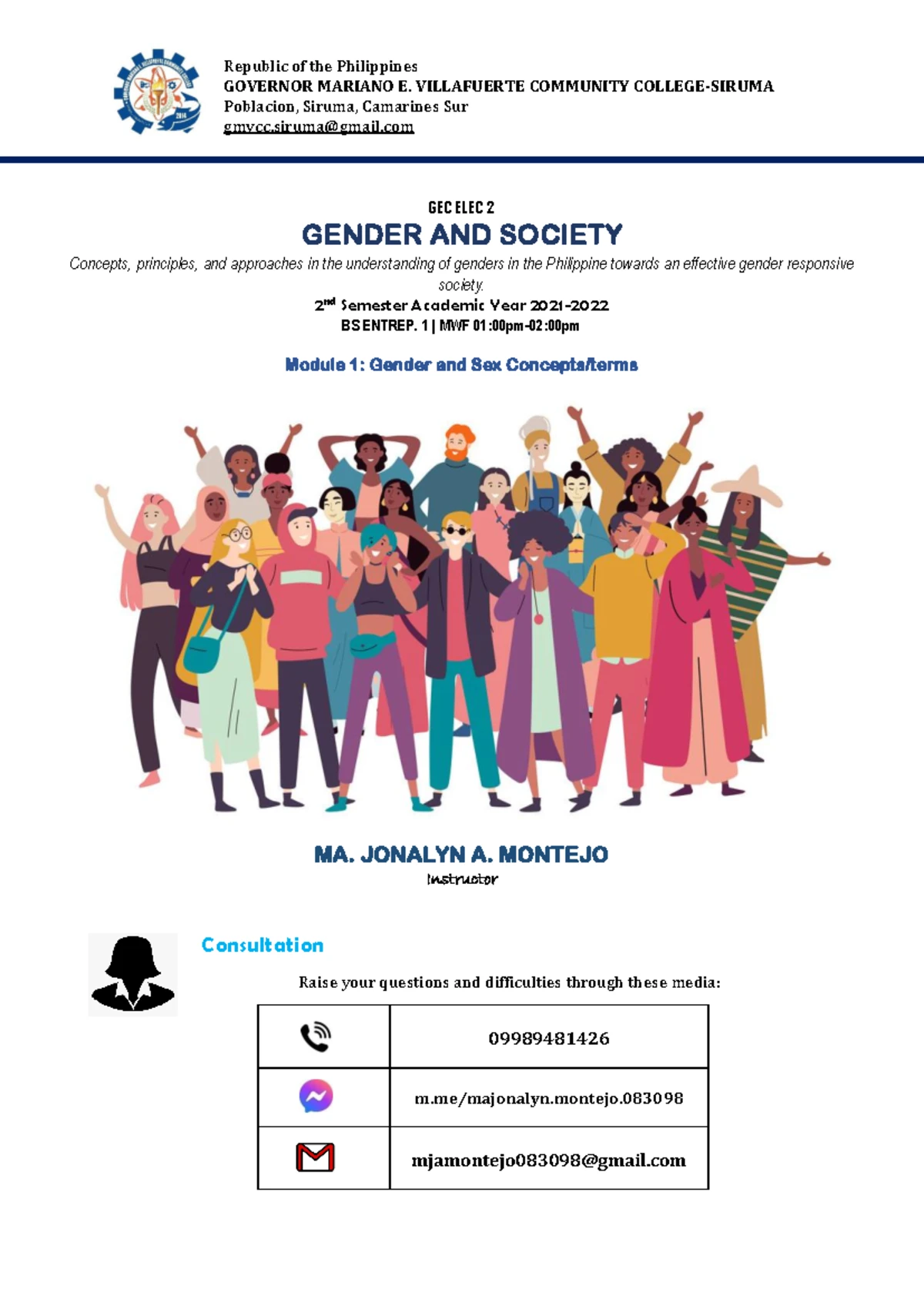 CLJ 1 Introduction TO Philippine Criminal Justice System - Our Lady of ...