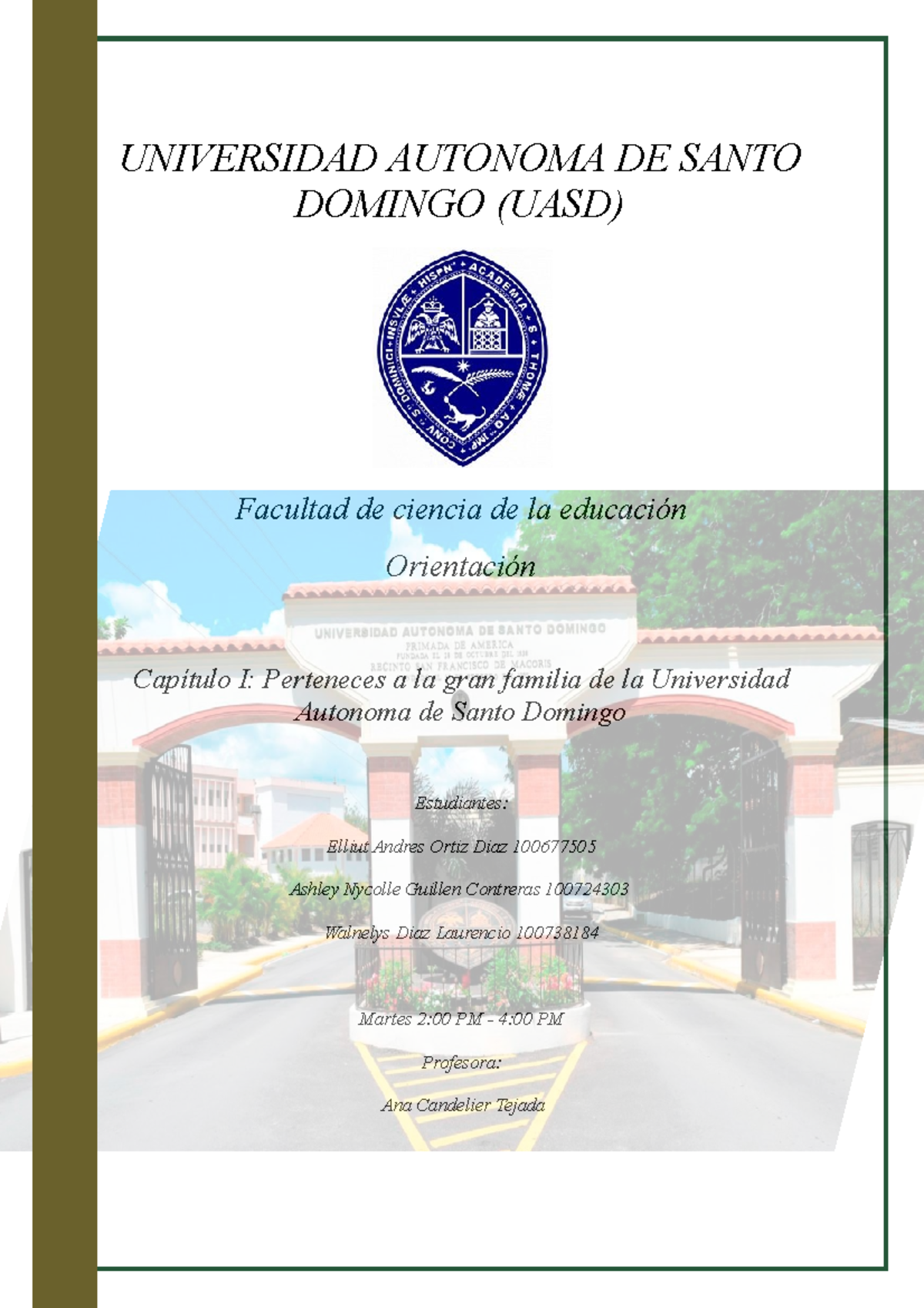 Derechos y Deberes del Estudiante en la UASD: Guía Integral - Studocu