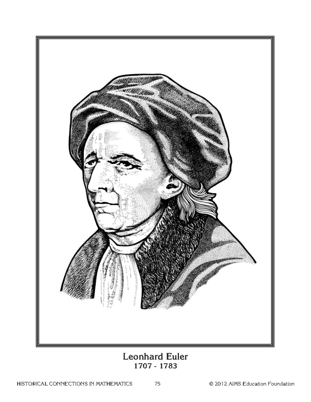 AIMS HISTORICAL CONNECTIONS IN MATHEMATICS: The Legacy of Leonhard ...