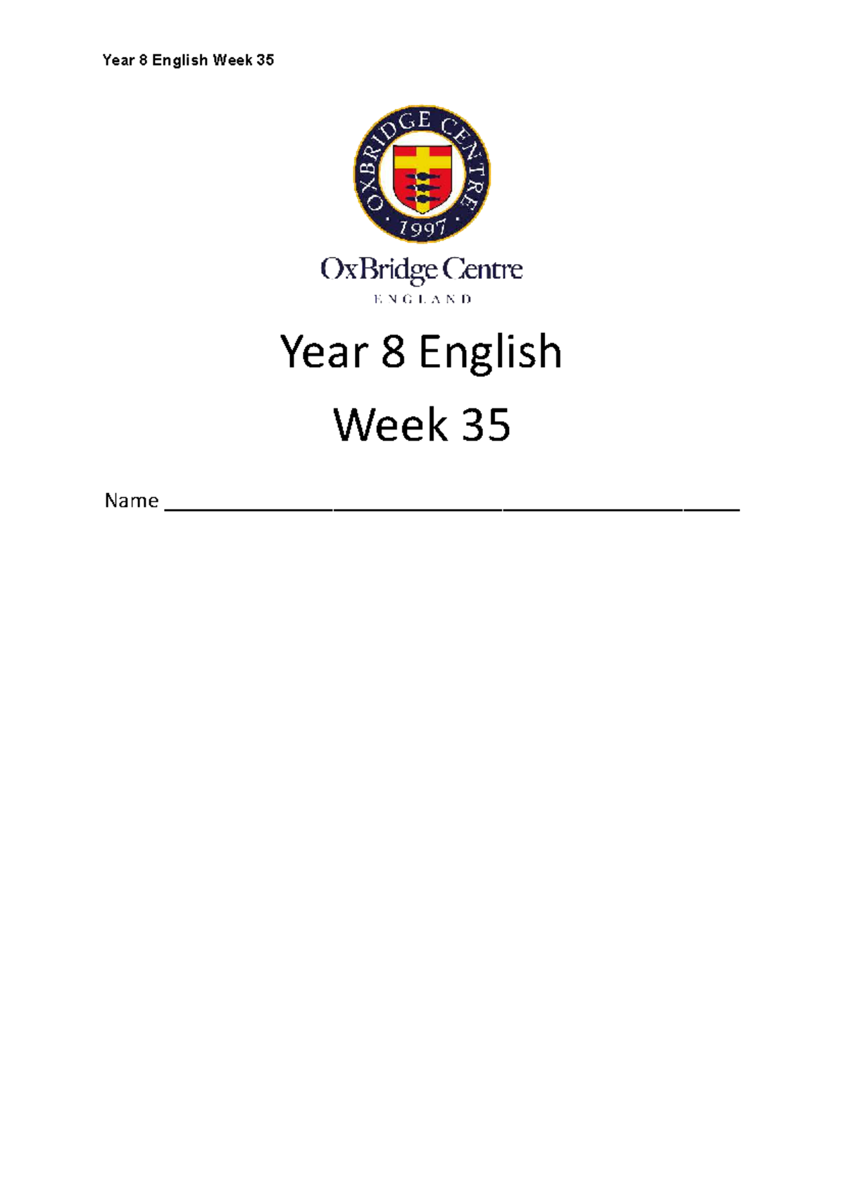 W35 Y8 English Review Worksheet SC - Year 8 English Week 35 Name - Studocu