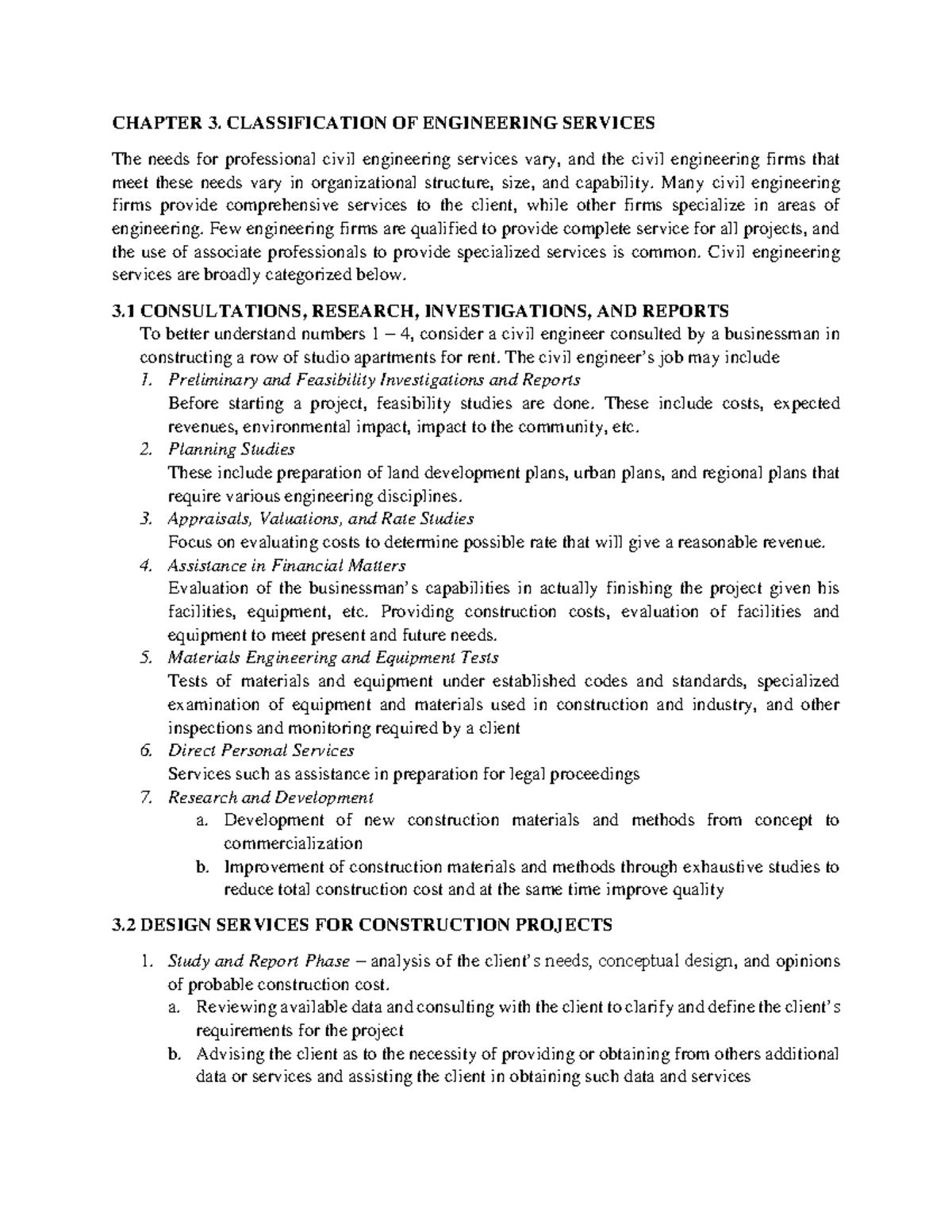 Classification of Engineering Services: Overview & Essential Details ...
