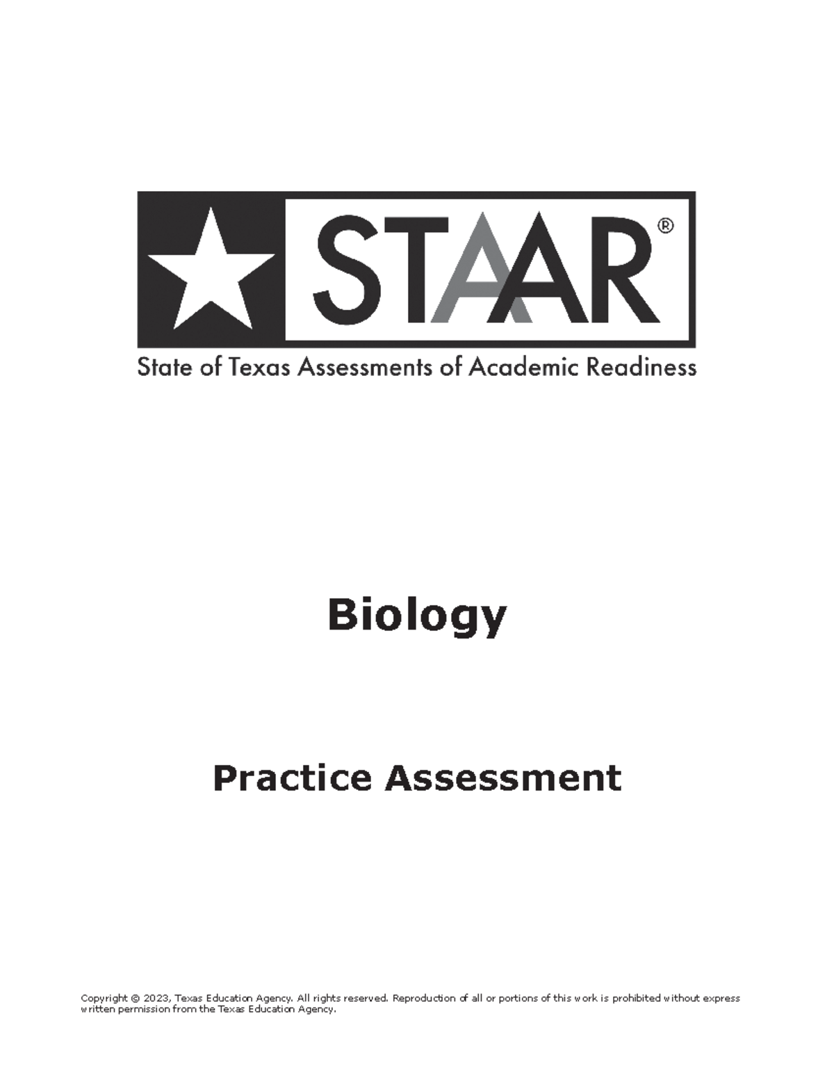 Biology Practice Assessment with Questions and Answers - Biology ...