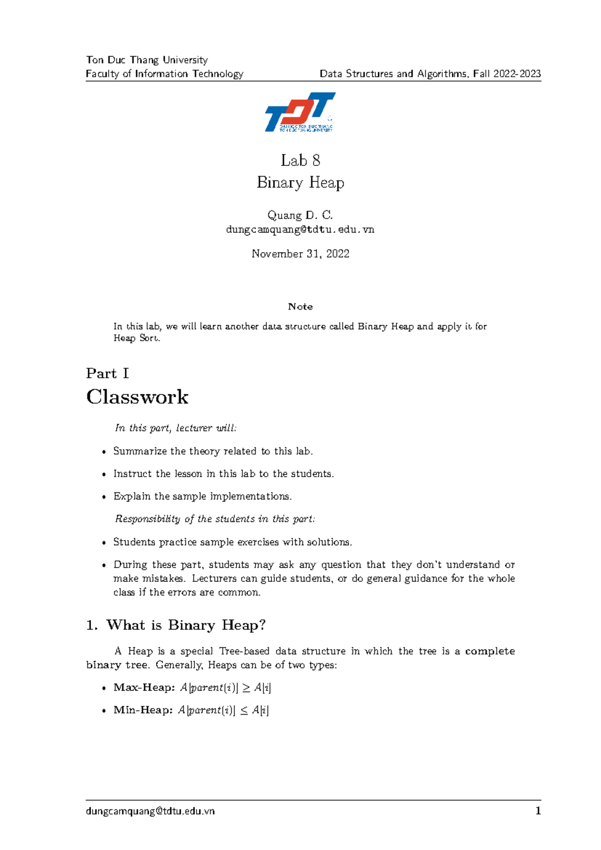 Lab8 - lab 8 hệ cơ sở - Faculty of Information Technology Data ...