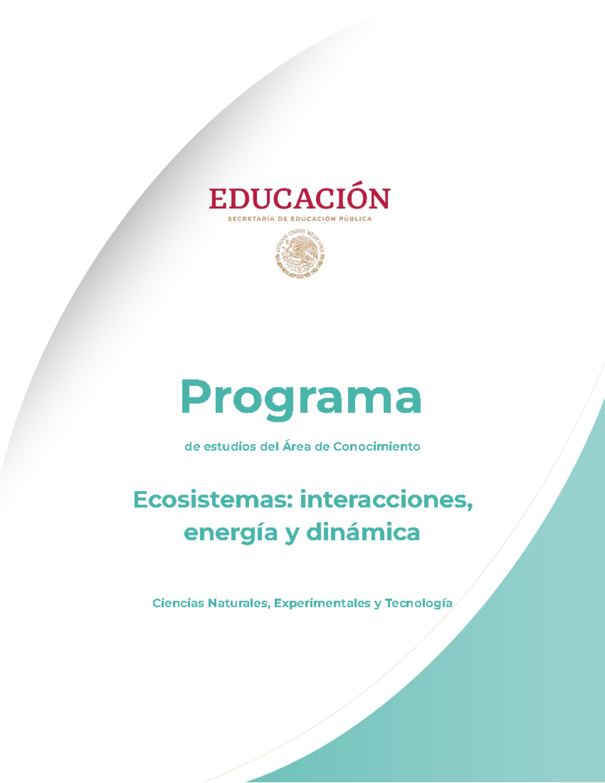 Ecosistemas: Interacciones, Energía y Dinámica - CNEYT III - Studocu
