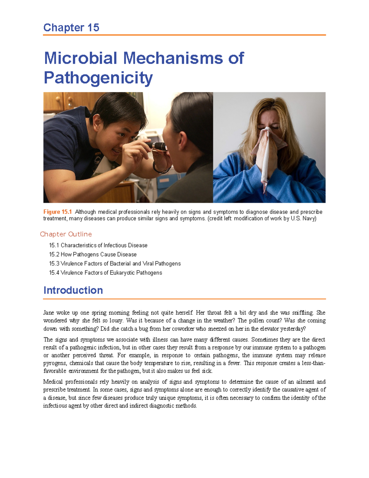 Chapter 15: Overview of Pathogenicity Mechanisms in Microbes - Studocu