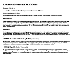 Gen AI NLP Cheat Sheet: Embedding, Models, and Tokenization Techniques ...