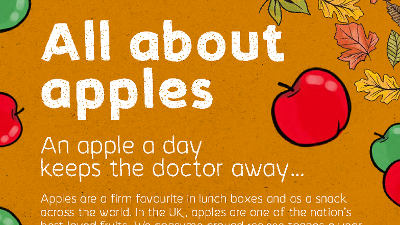 Cs2024: All About Apples - History, Recipes, and Fun Facts - Studocu