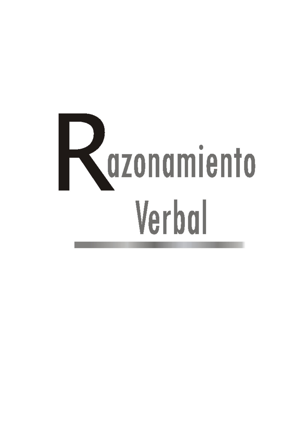 RV - Capítulo 1: Relaciones Semánticas y Estudio de Palabras - Studocu