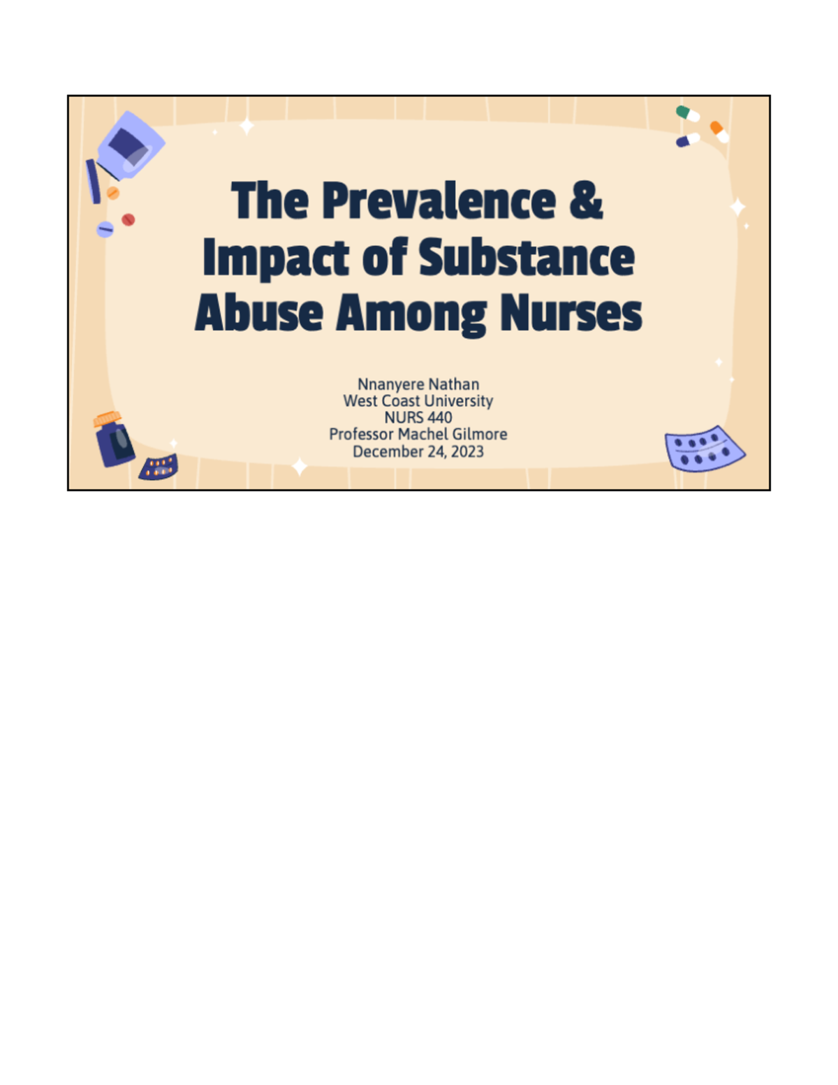 Current Issues/Trends PowerPoint Presentation - In choosing this topic ...