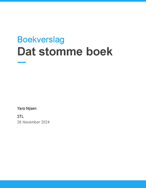 1453915331 schuld - Boek verslag - Naam: Klas: Algemene gegevens. Titel ...