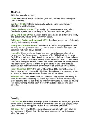 Language features glossary - Language features and their effects Use ...