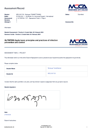 [Solved] Q4 Task Falls Risk Assessment Tool FRAT Complete a Falls Risk ...