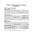 Information Security for eCommerce - CS5285 - CityU - Studocu