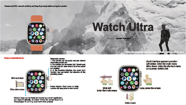 Amazon Watch Ultra User Manual: Operation & Setup Instructions - Studocu