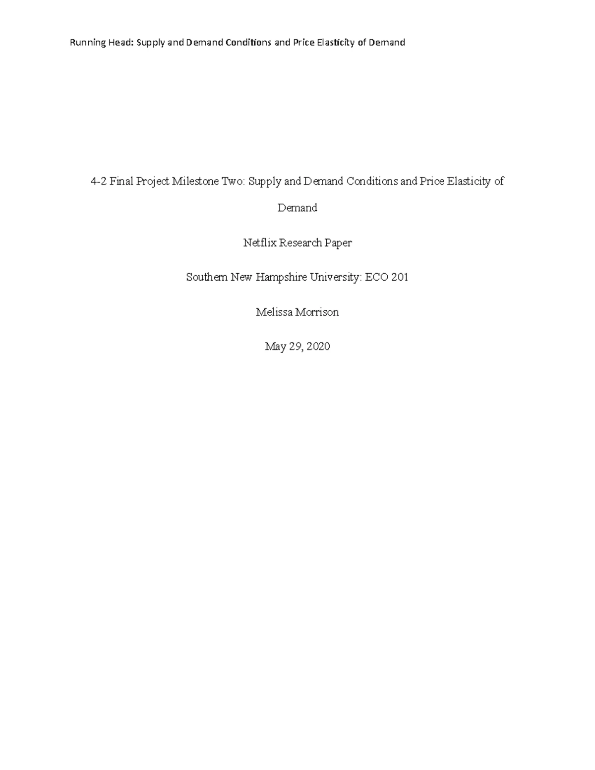 ECO-201 Module 3 Quiz 14: Analyzing Supply & Demand Determinants - Studocu