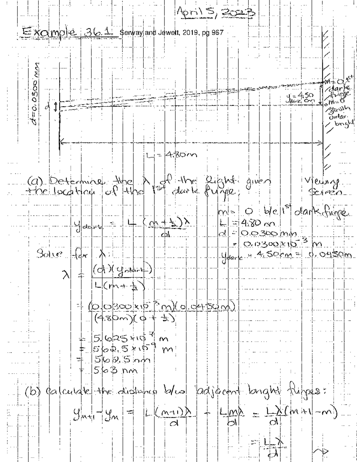 Measuring the Wavelength of a Light Source - MM 04-05-24 - Studocu