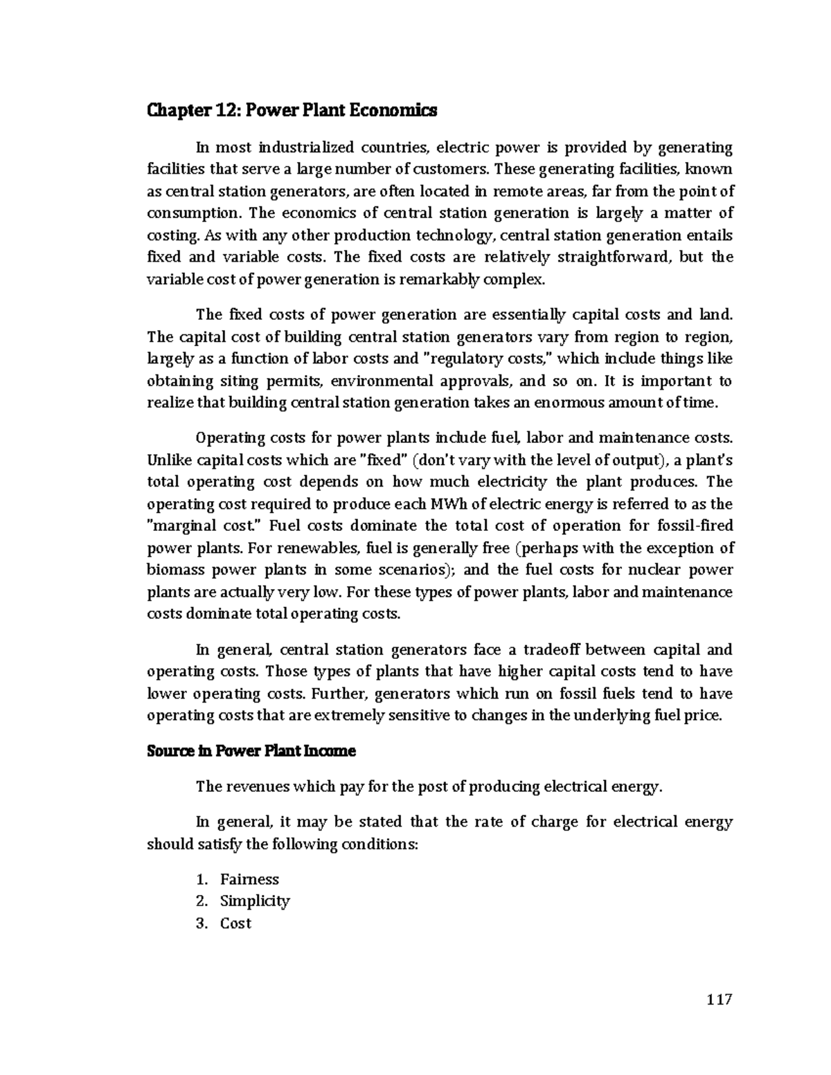 Chapter 13: Power Plant Economics and Cost Analysis - Studocu
