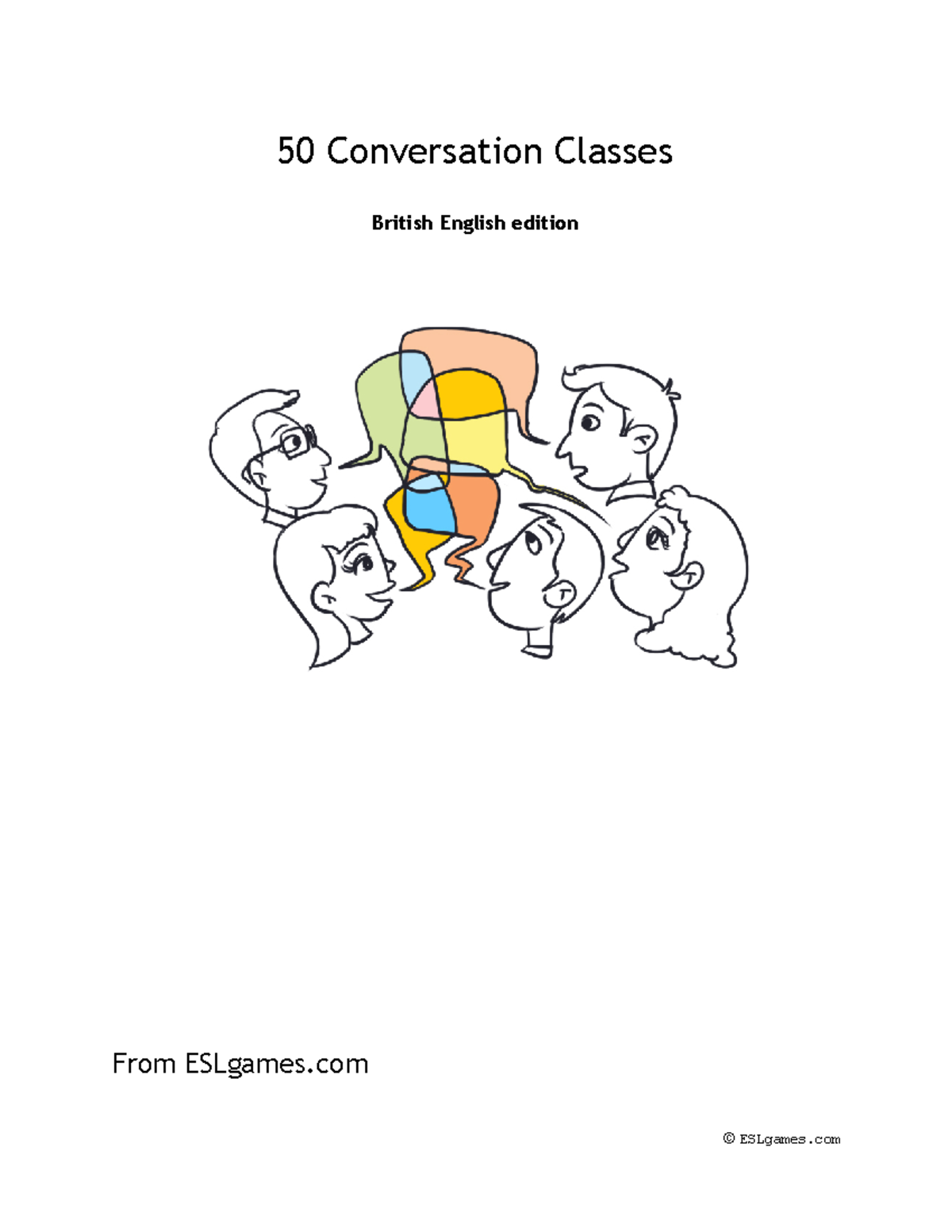 50 Sample Conversation Topics for ESL Classes - Studocu