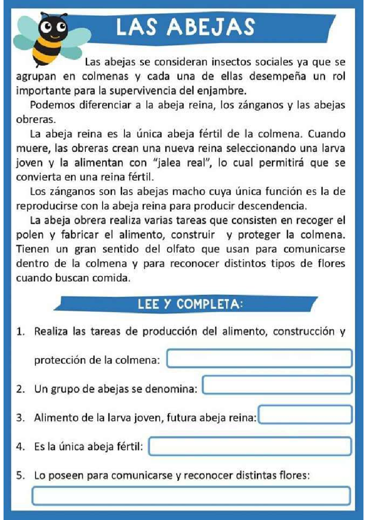 Lecturas de comprensión lectora para 4to, 5to y 6to grado ...
